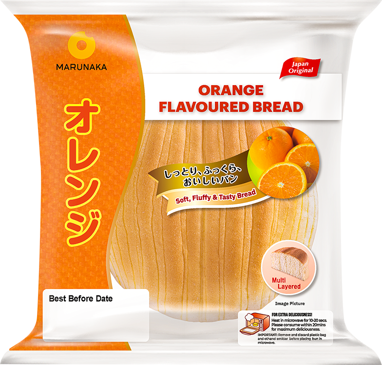 Layered Bread: Orange - MARUNAKA