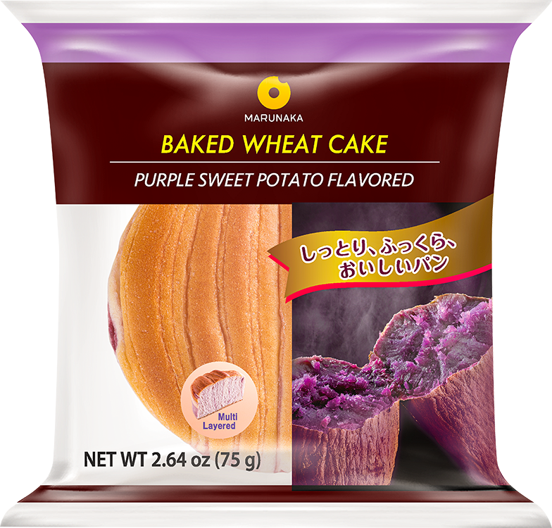 Layered Bread: Purple Sweet Potato - MARUNAKA